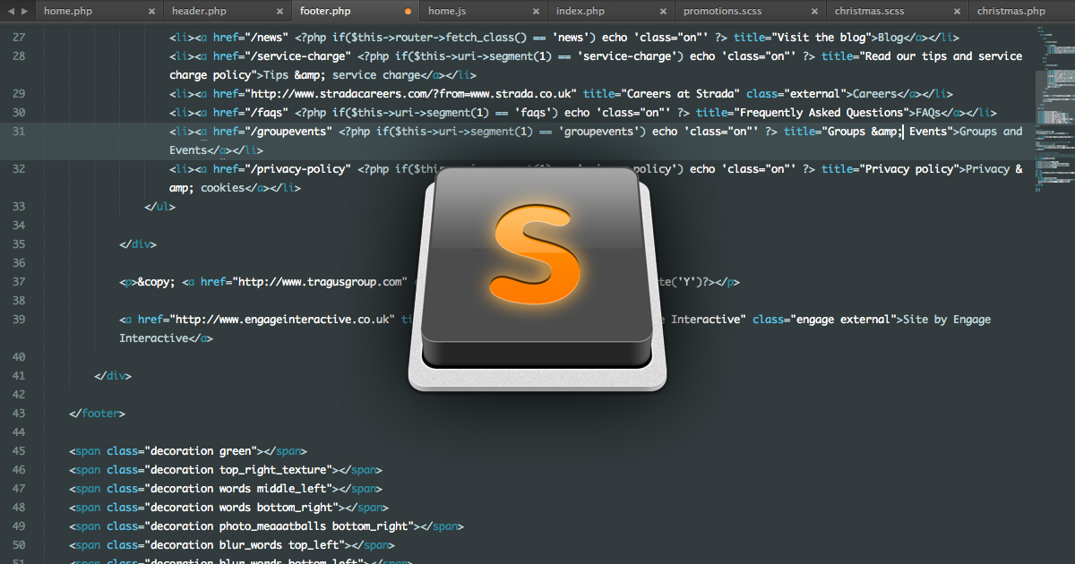 Sublime Text Editor Tourwave